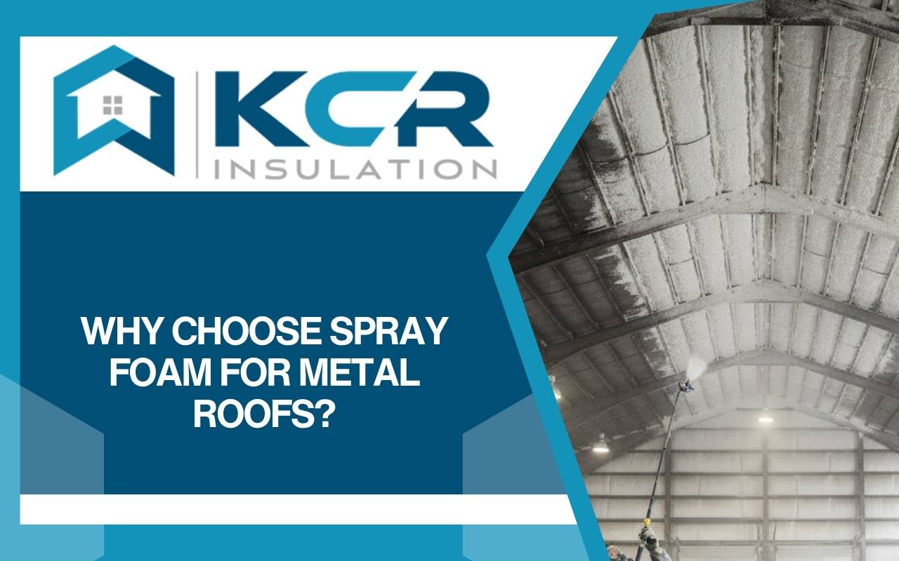 Spray Foam Insulation for Metal Roofs in DFW